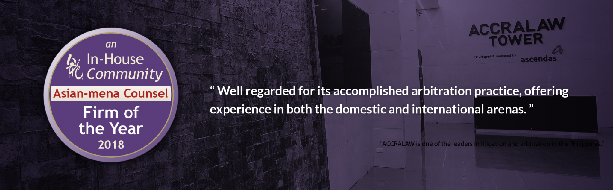 In House Community 2018 - ACCRALAW