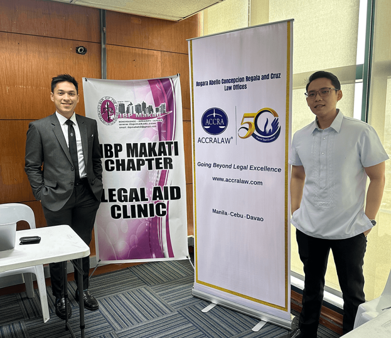 ACCRALAW and IBP Makati Legal Aid Clinic - ACCRALAW